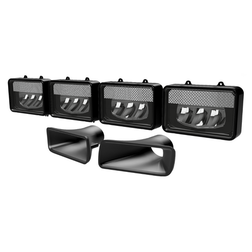 LED Headlight Kit for 1985-1992 Camaro – DRL & Turn Signal Delete ...